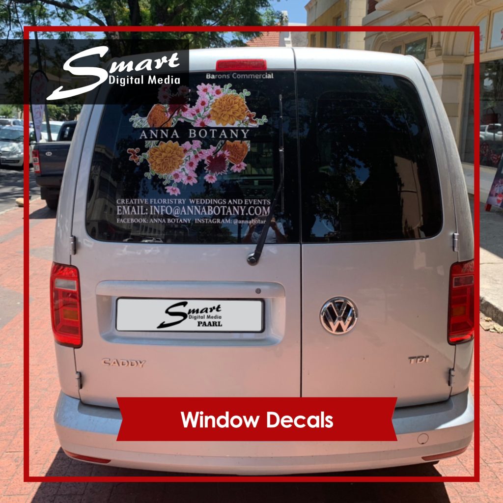 Rear Window Branding - Smart Digital Media