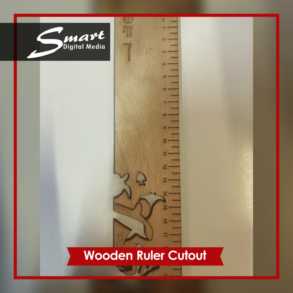 Custom Wood Ruler - Smart Digital Media