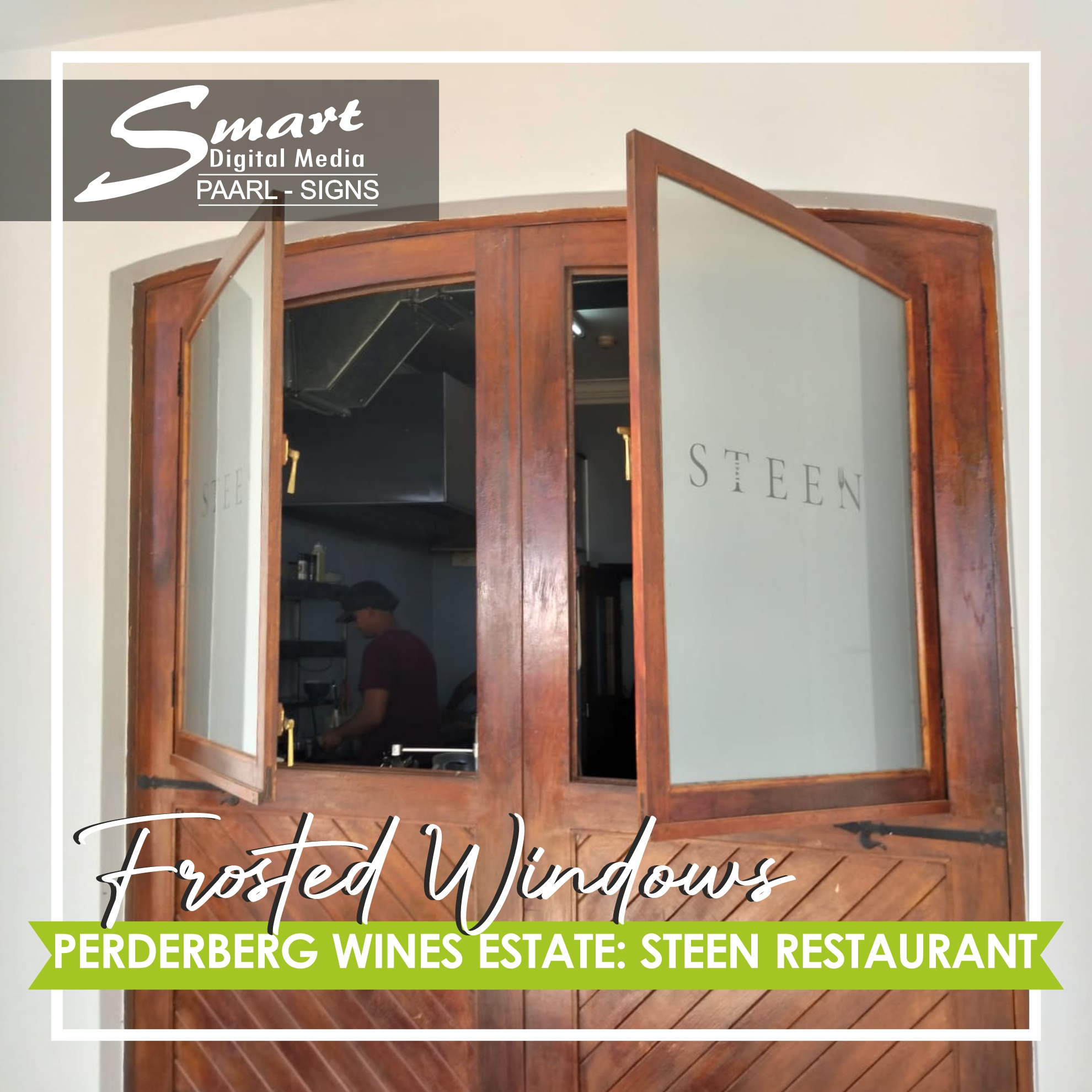 FROSTED DOORS:- STEEN PERDEBERG WINE ESTATE - Smart Digital Media
